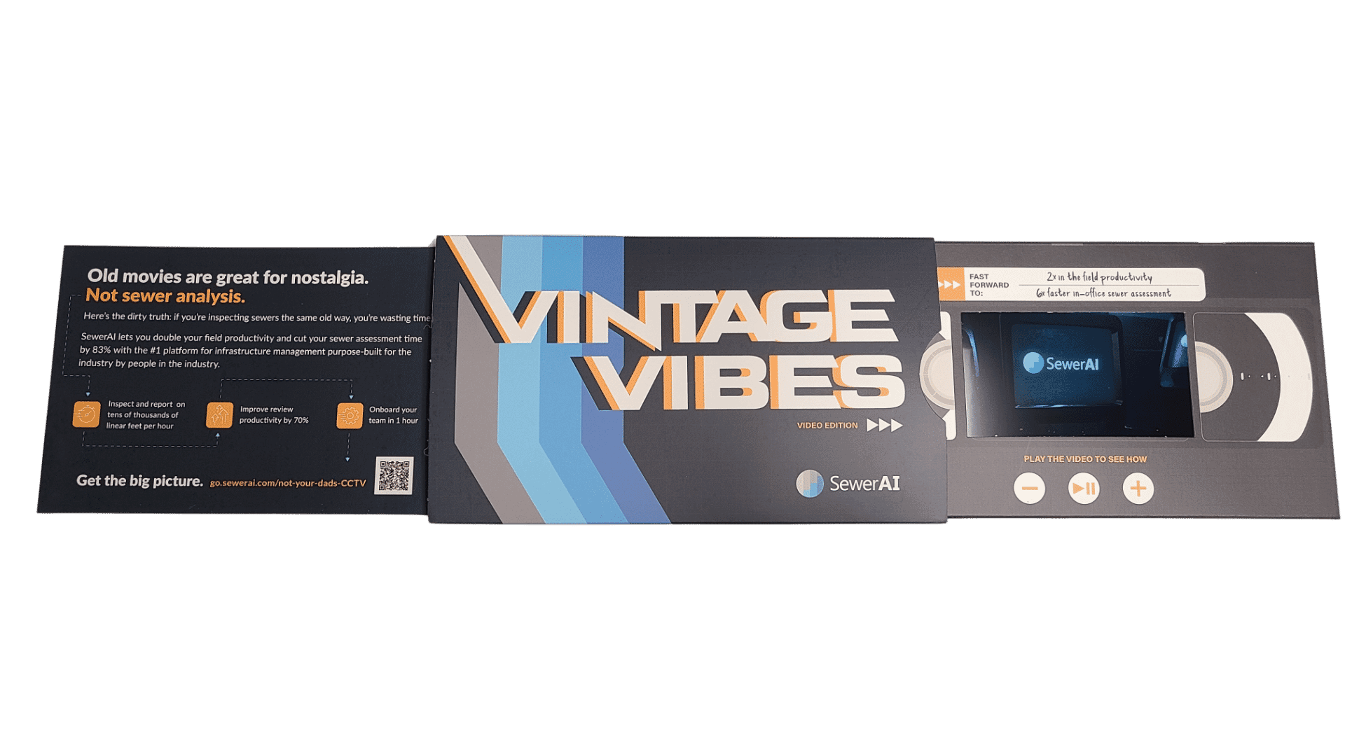 Extendo Video Brochure, 4.3” - Direct Mail Video Brochures