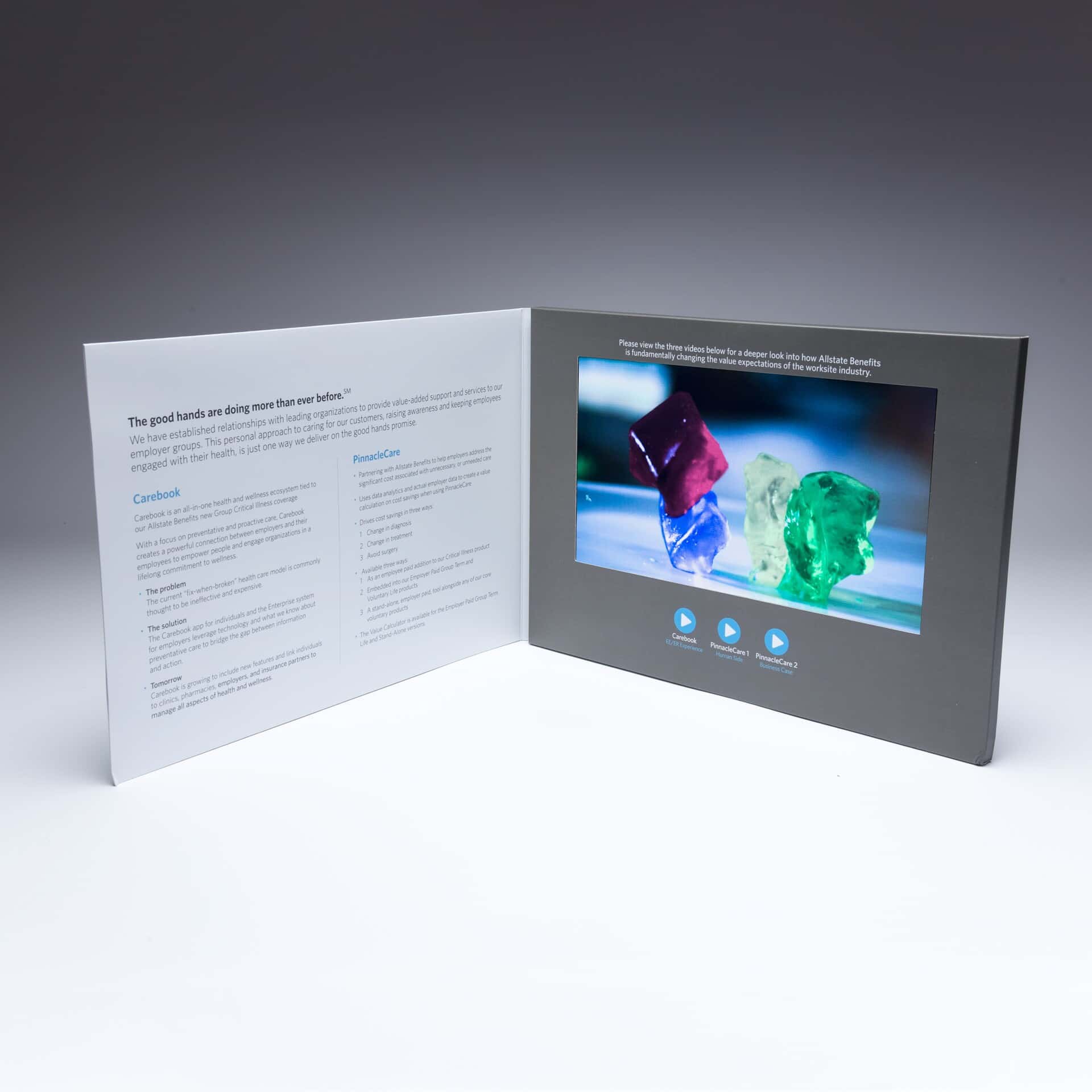 Send an Interactive Experience, 10.1" Video Screen Direct Mailer
