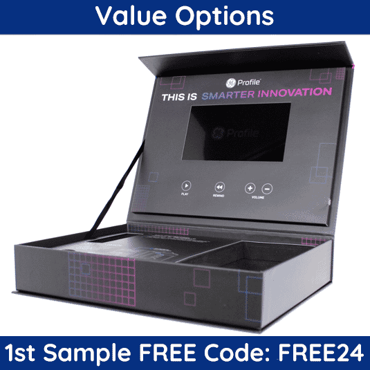 Show Your Prospects Value, The HD Video Screen Box Direct Mailer