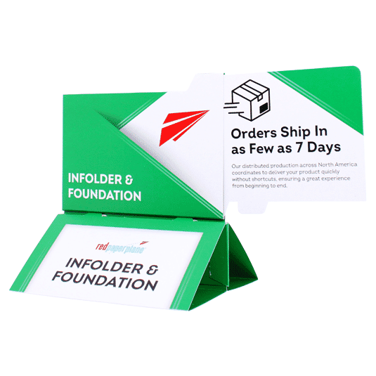 Infolder and Foundation (7 x 6 1/4 x 5 5/8) (Sample)
