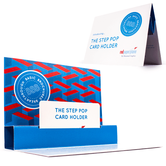Step Pop Card Holder (Sample)
