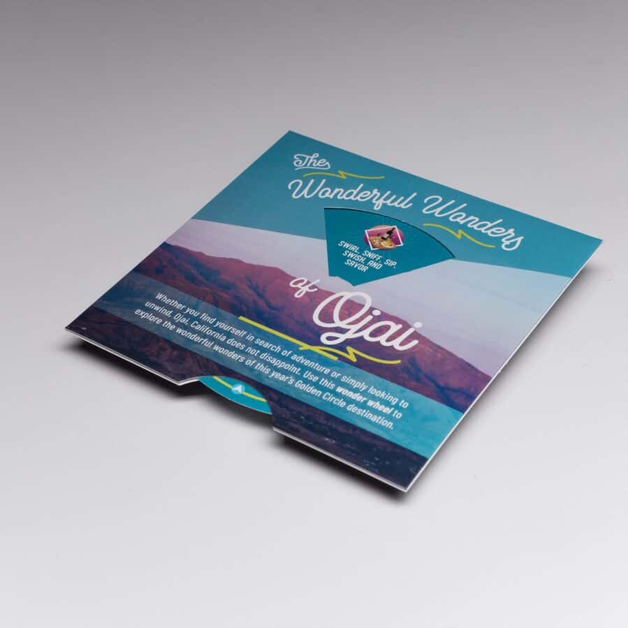 Tell your Brands Story With The Wonder Wheel Window Direct Mailer