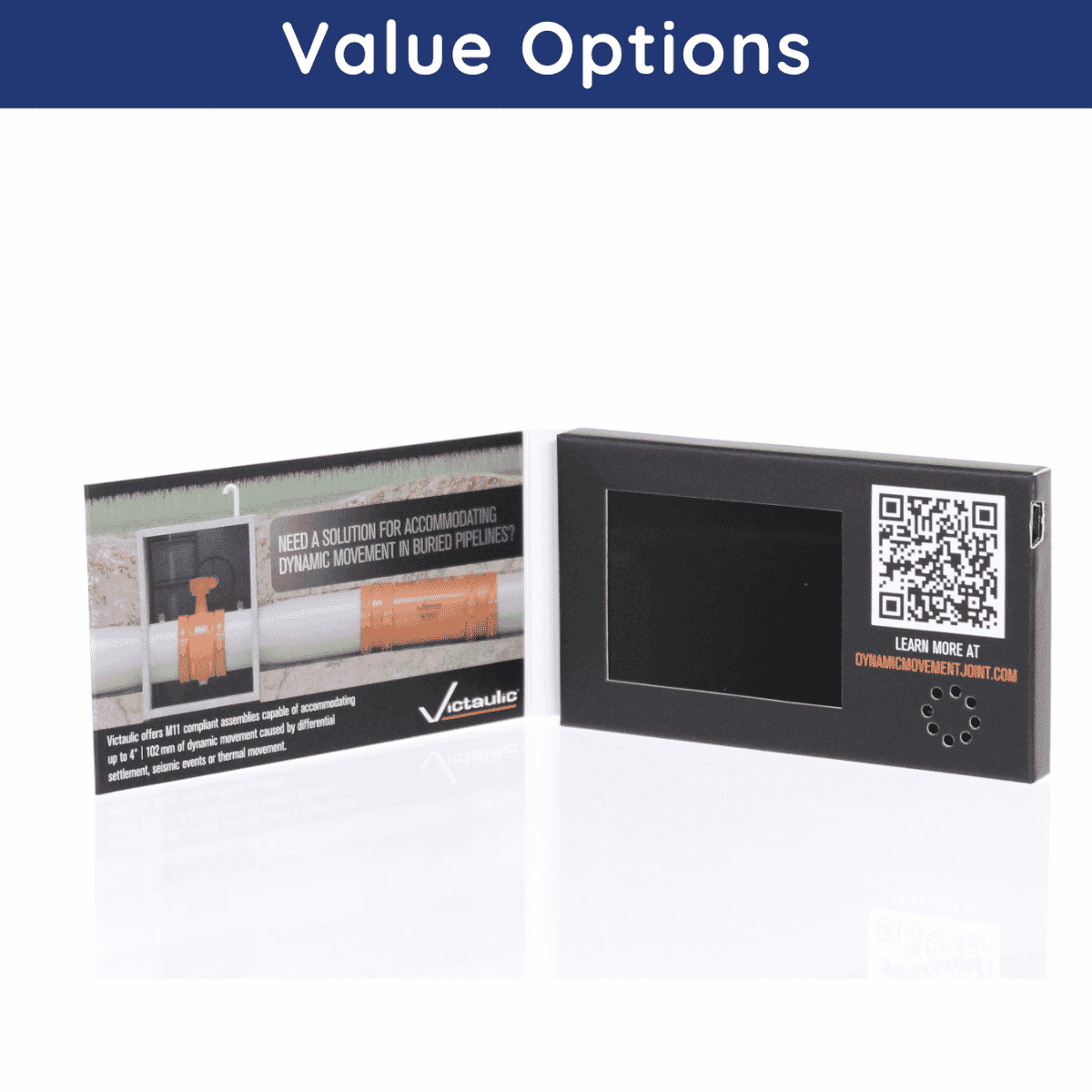 2.4" Video Extendo® Business Card Sends a High-Impact Message